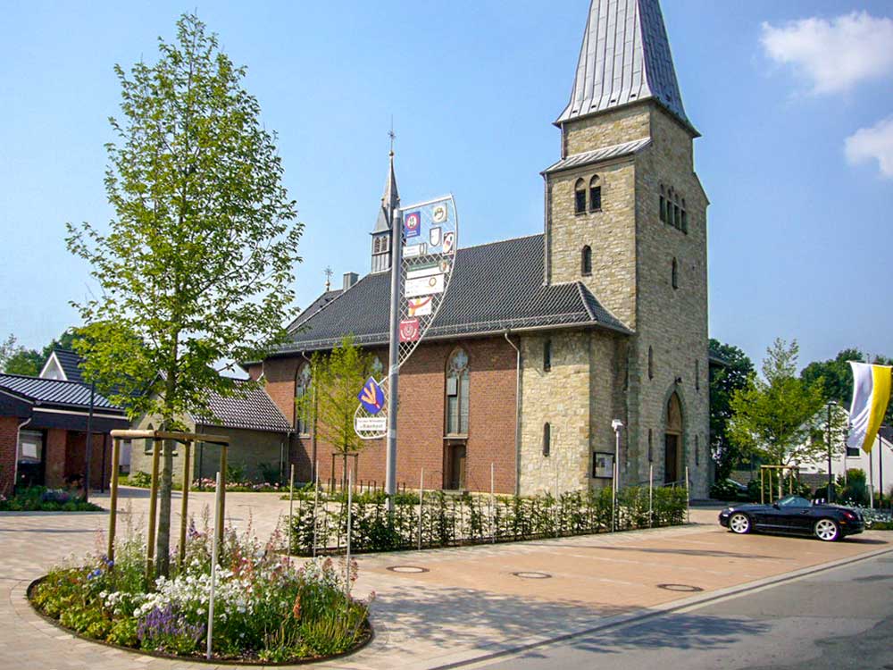Dorfplatz Batenhorst // Objekt-Landschaft