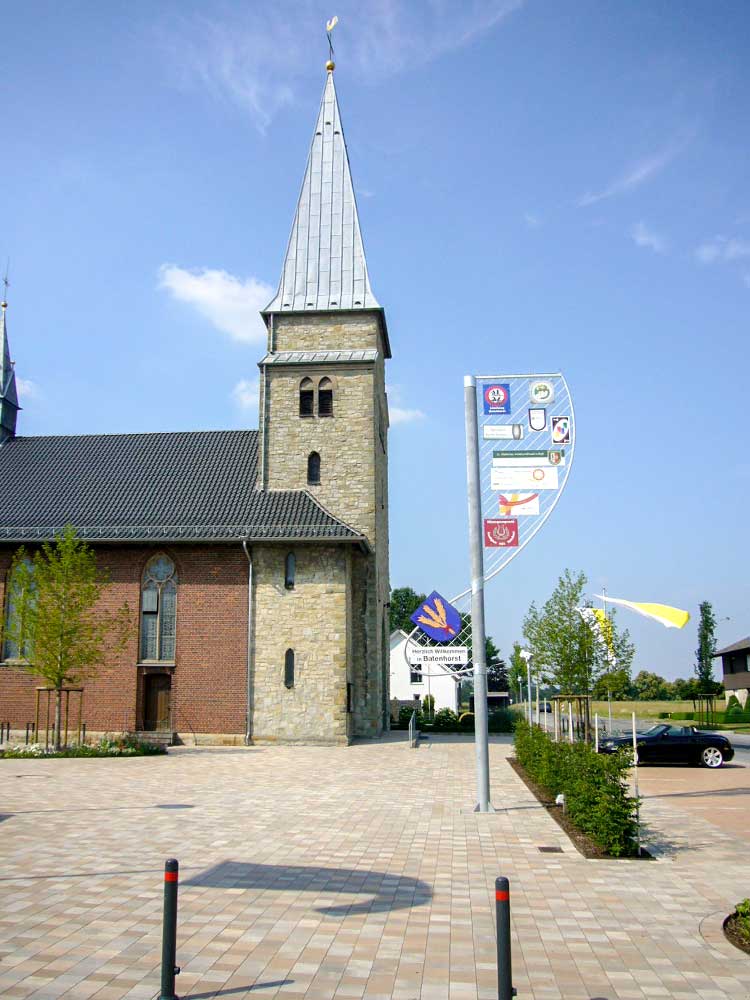 Dorfplatz Batenhorst // Objekt-Landschaft